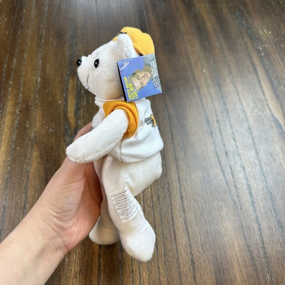 zeeks | Toys | Zeeks Inc Nsync Lance Bass White Teddy Bear 95 Plush ...